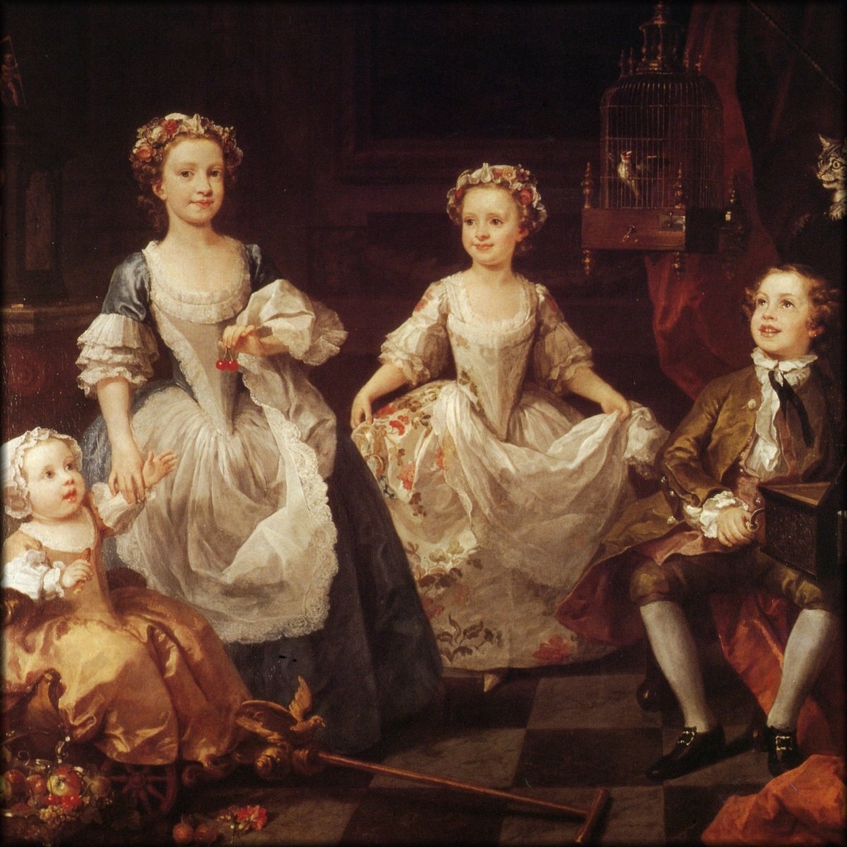William Hogarth (1697-1764) - The Graham Children 1742