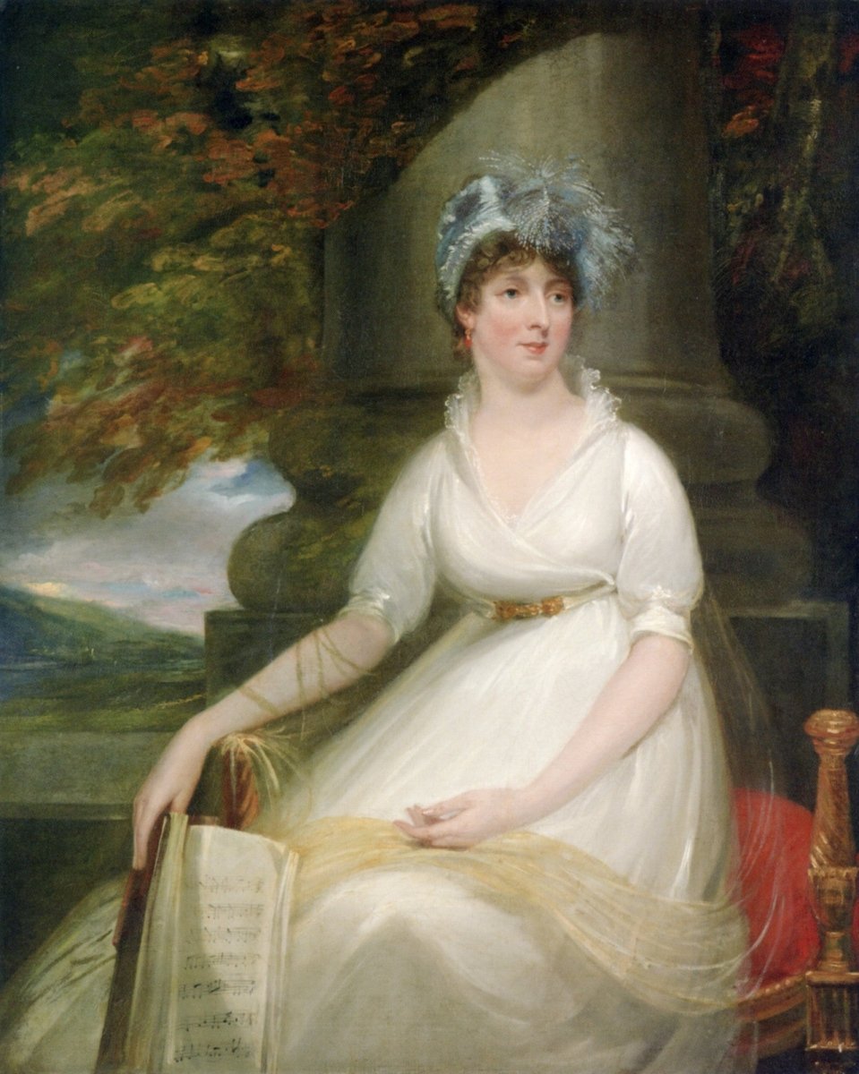 John Hoppner (1758-1810) - Elizabeth Billington, actress c.1801
