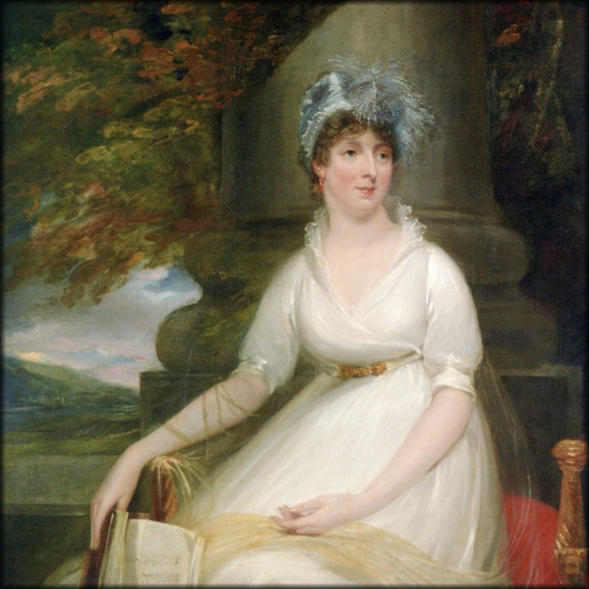 John Hoppner (1758-1810) - Elizabeth Billington, actress c.1801