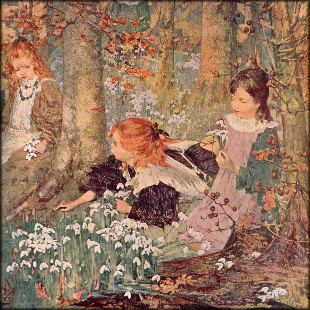 Edward Atkinson Hornel Paintings in the Public Domain