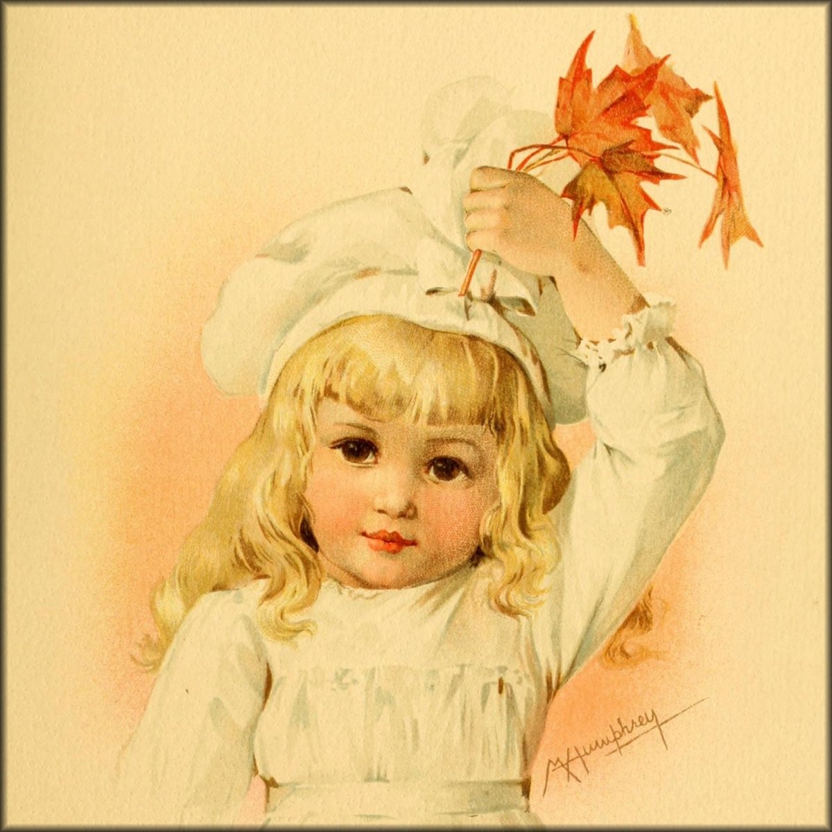 Children of Autumn 1888 - Maud Humphrey - 6 images
