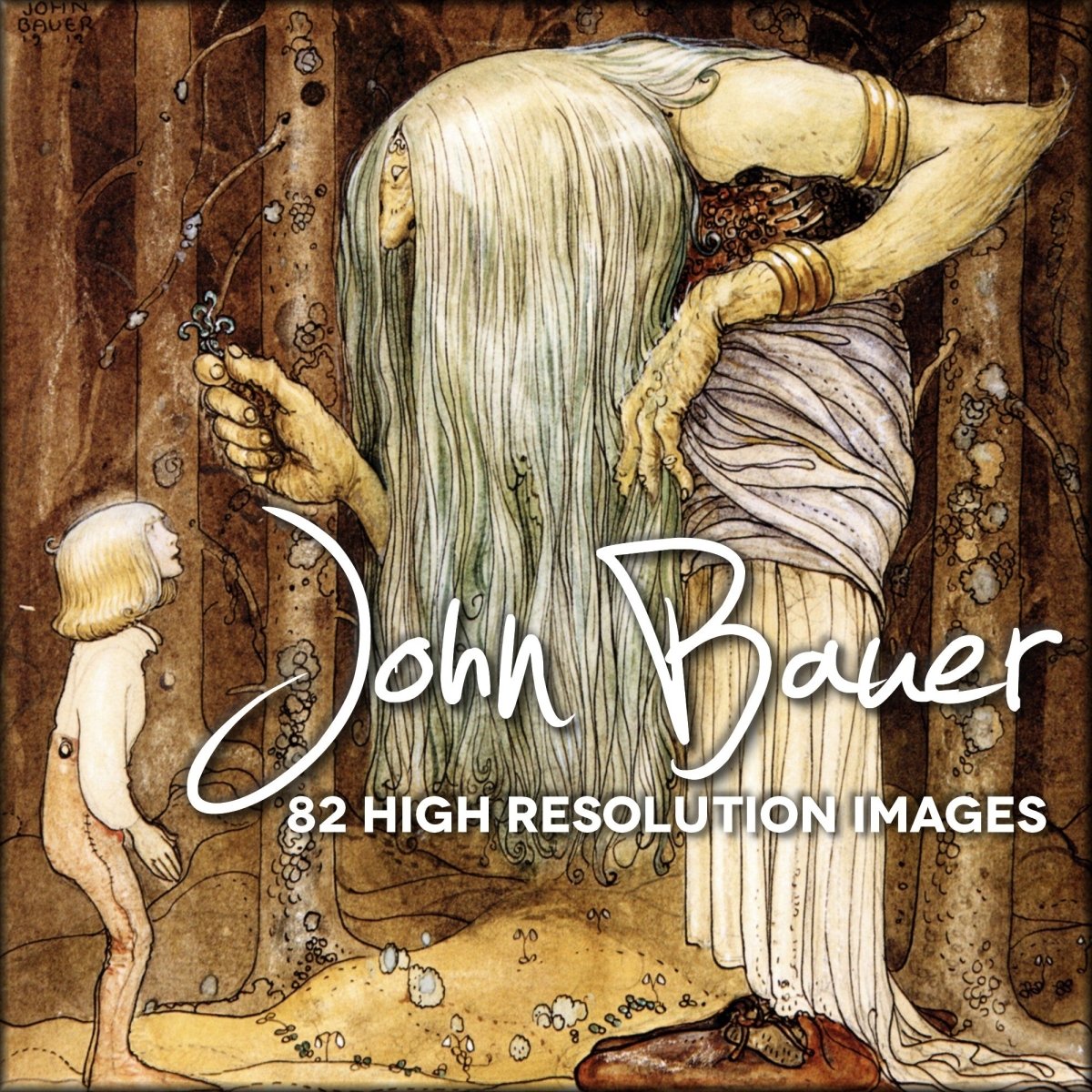 John Bauer Public Domain Images to Download