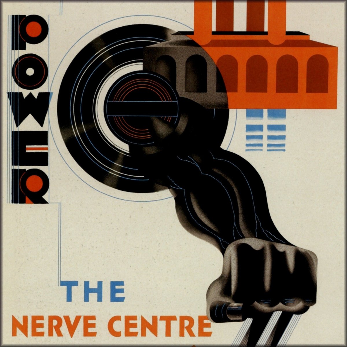 Edward McKnight Kauffer (1890-1954) - Power, the Nerve Centre of London ...