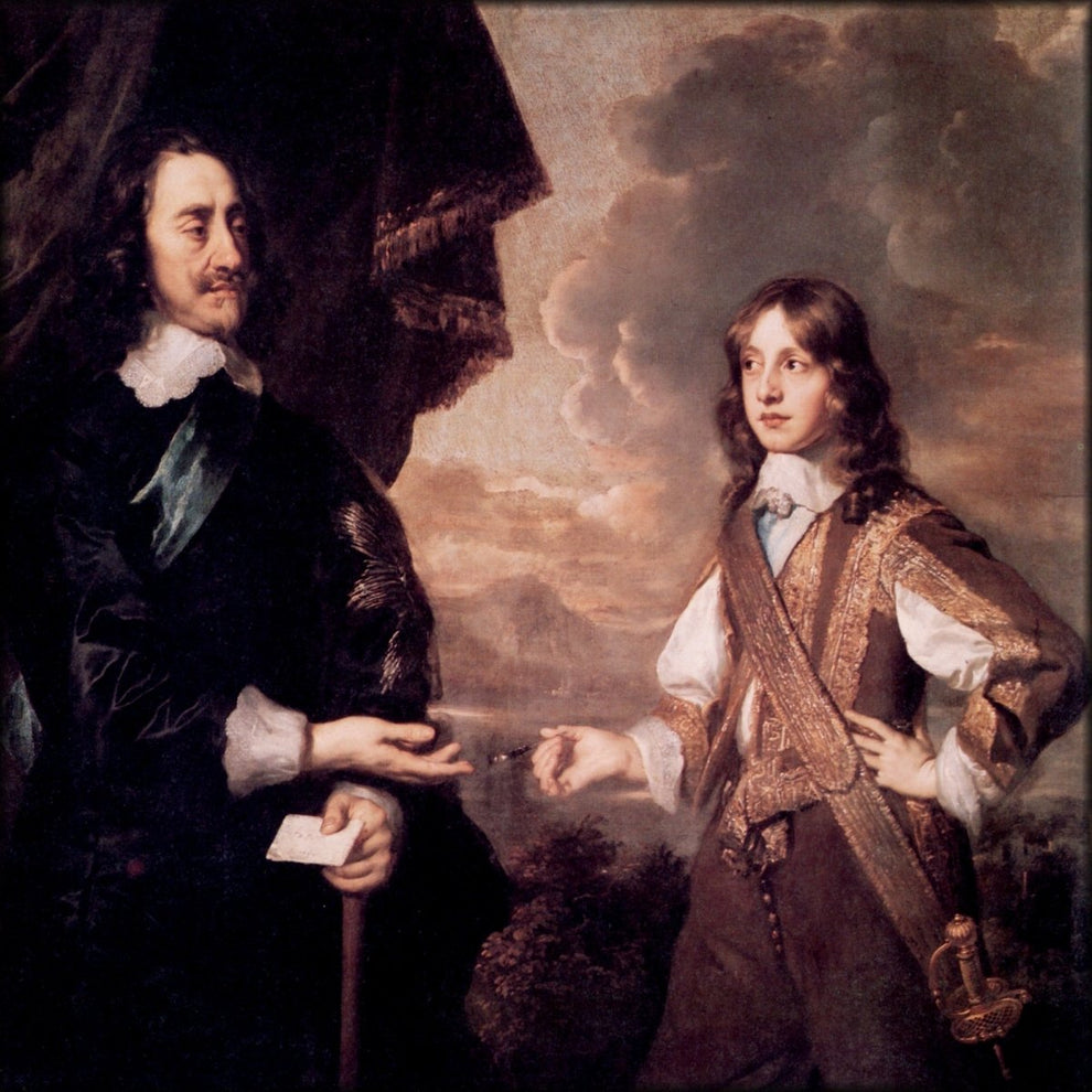 Sir Peter Lely (1618-1680) - Charles I with James, Duke of York 1647