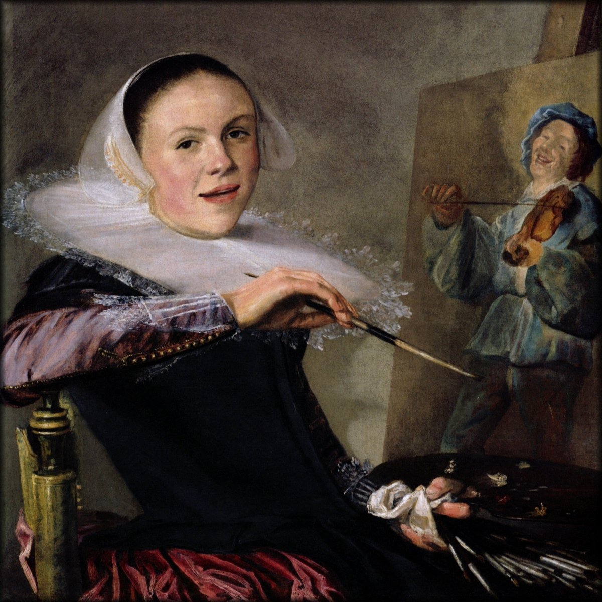 Judith Leyster (1609-1660) - Self-portrait c1630-32