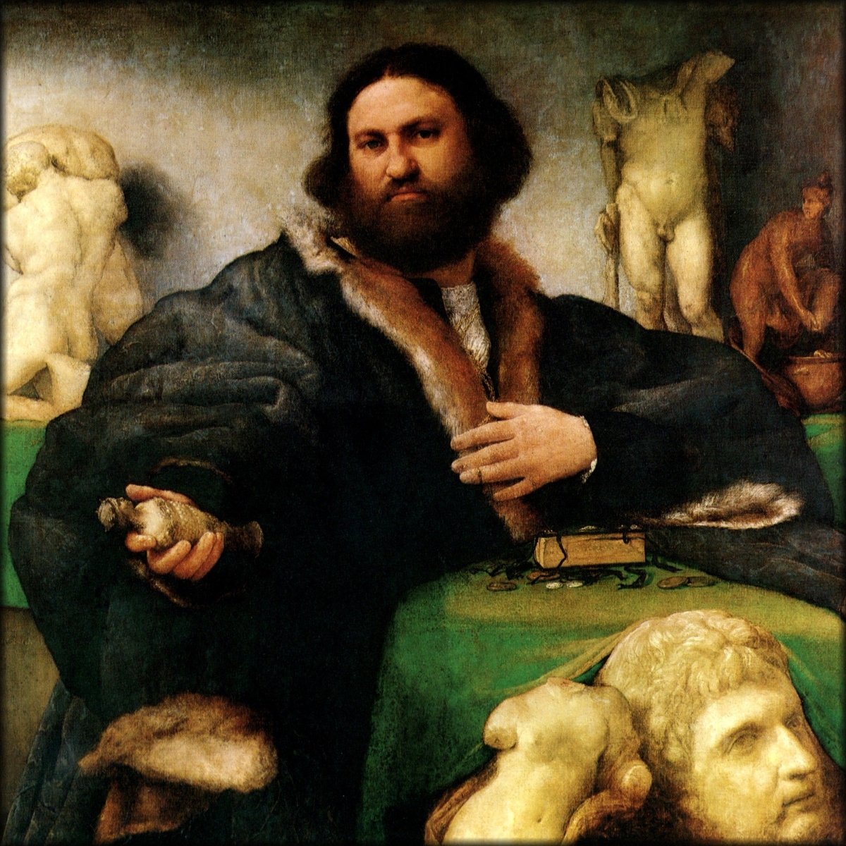 Lorenzo Lotto (1480-1556) - Portrait of Andrea Odoni 1527
