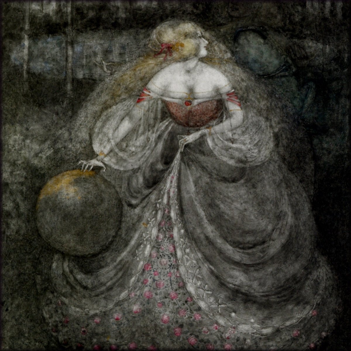 Frances Macdonald MacNair (1873-1921) - The Frog Prince 1898