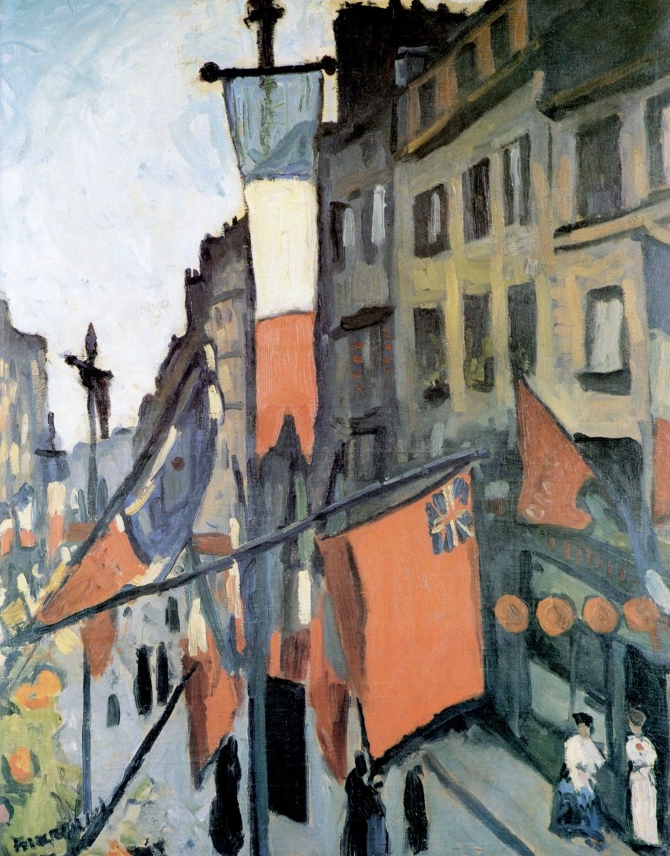 Albert Marquet (1875-1947) - On 14th July at Le Havre 1906