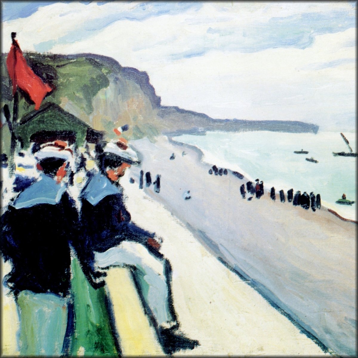 Albert Marquet (1875-1947) - The Beach at Fecamp 1906