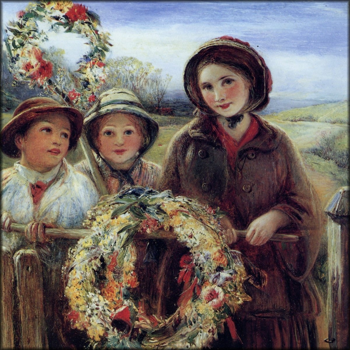 Thomas Falcon Marshall (1818-1878) - May Day Garlands