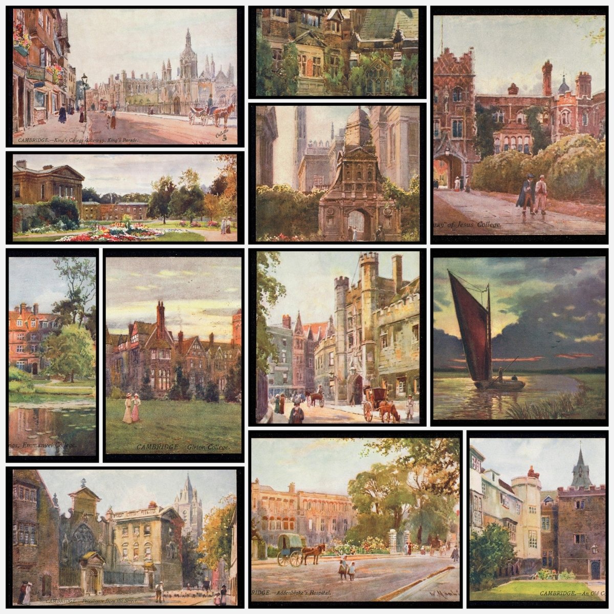 Postcards by William Matthison - 36 images