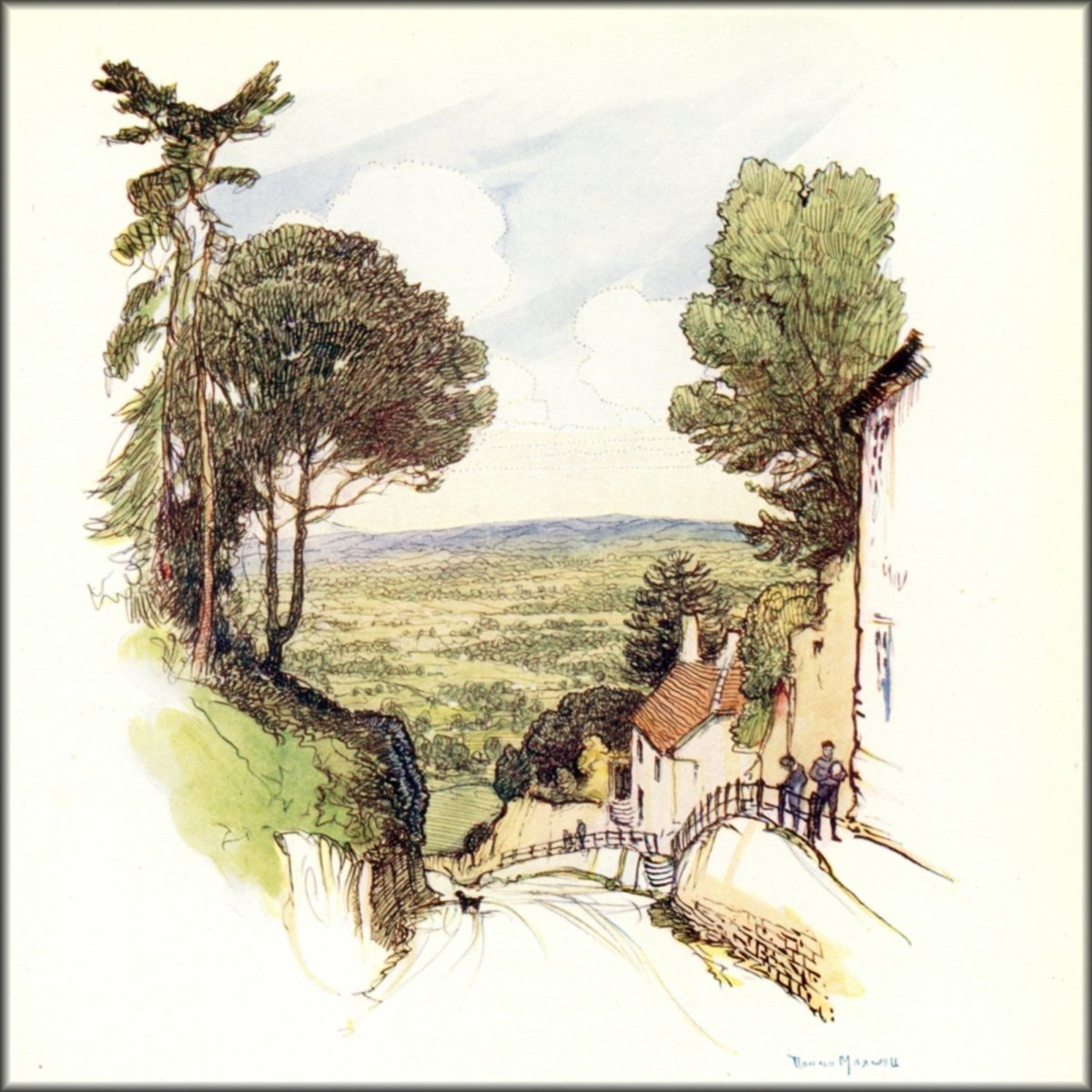 Unknown Dorset 1927 - Donald Maxwell (1877-1936) - 24 images