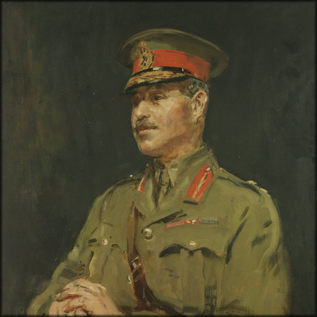 Ambrose McEvoy - Portrait of Sir David Mercer 1918