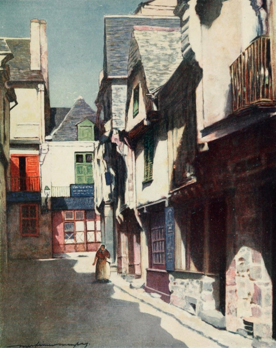 Brittany 1912 - Mortimer Menpes (1855-1938) - 75 images – Public Domain ...