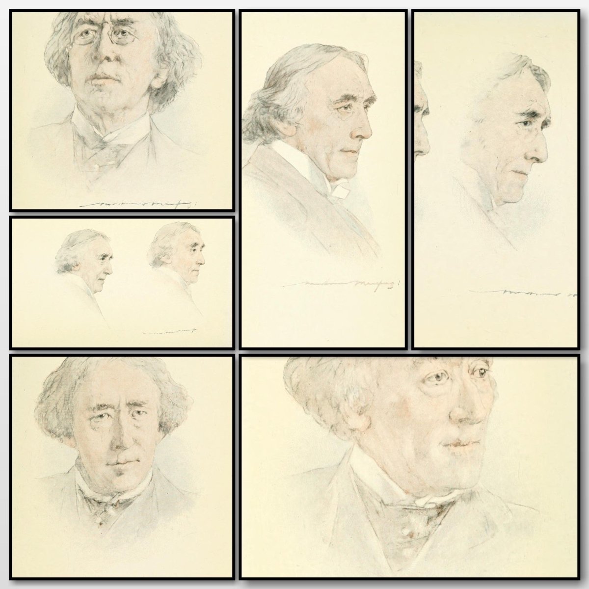 Mortimer Menpes Illustrations in the Public Domain