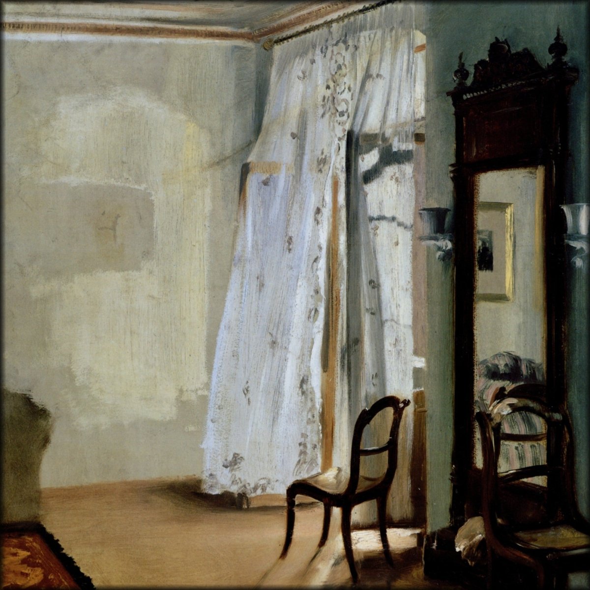 Adolph von Menzel (1815-1905) - The Balcony Room 1845