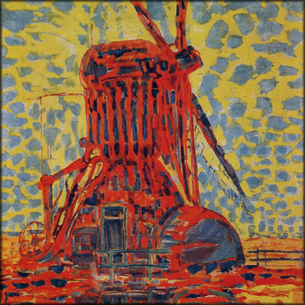 Piet Mondrian (1872-1944) - Windmill in Sunlight 1908