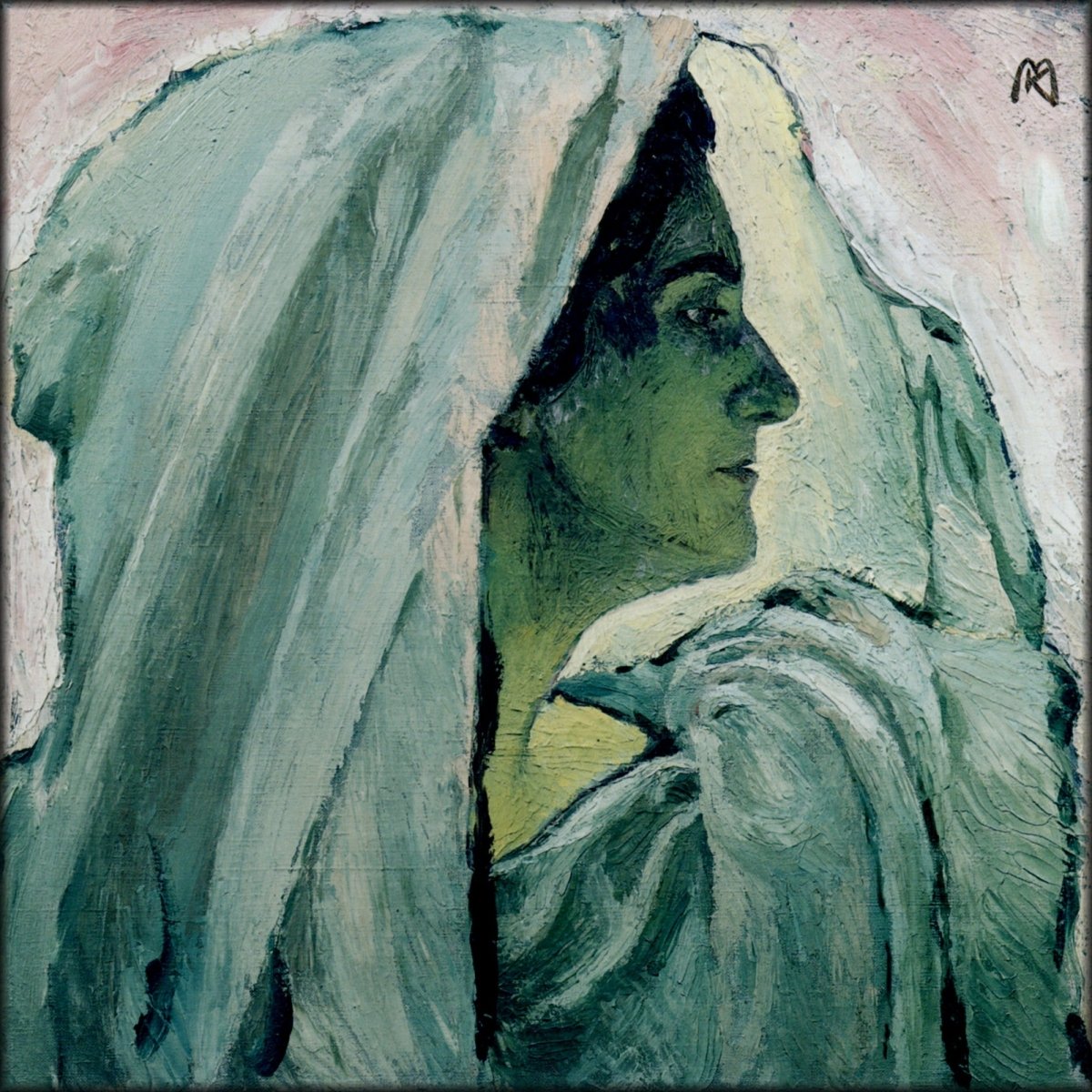 Koloman Moser (1868-1918) - Portrait of Anna Bahr-Mildenburg 1913