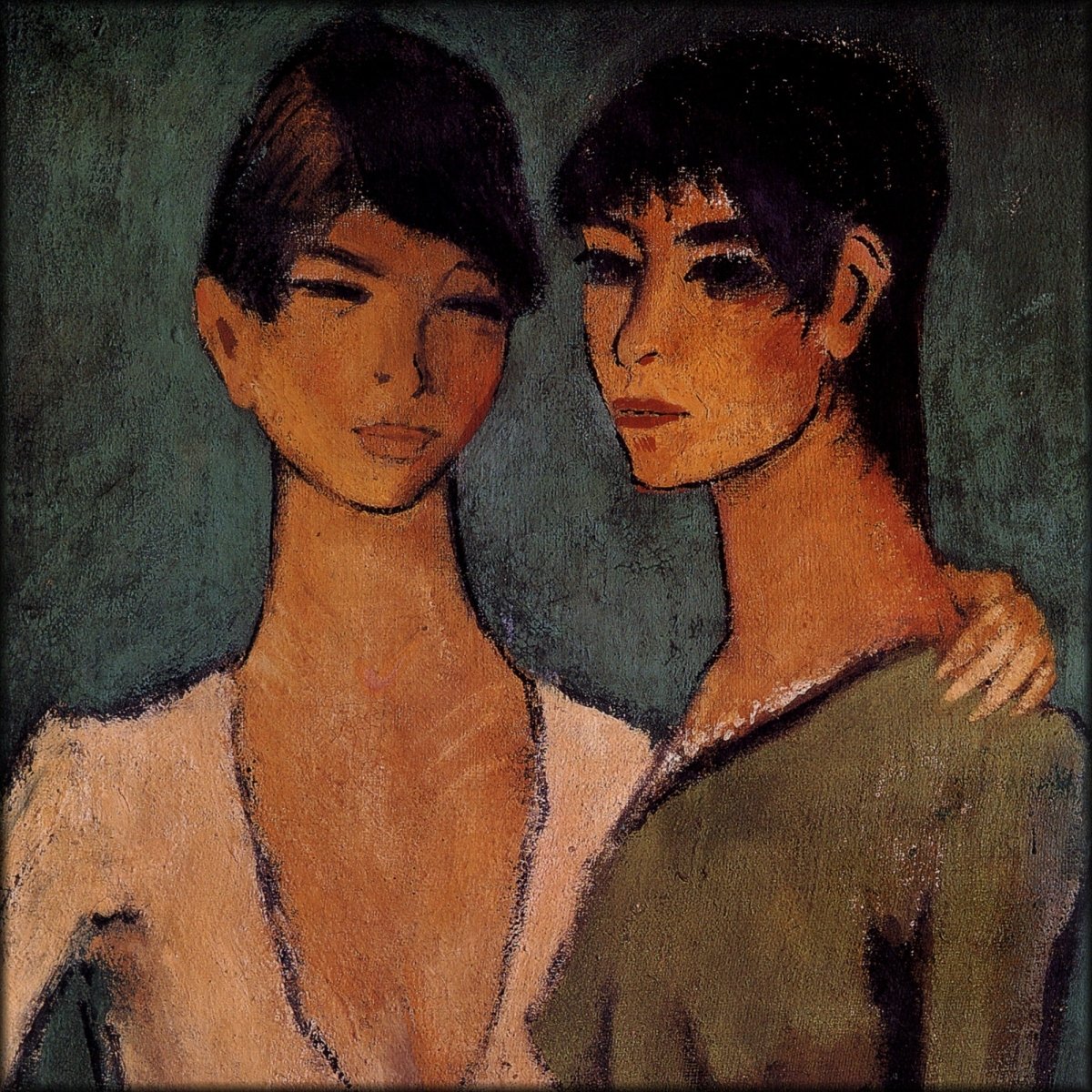 Otto Mueller (1874-1930) - Two Sisters 1920