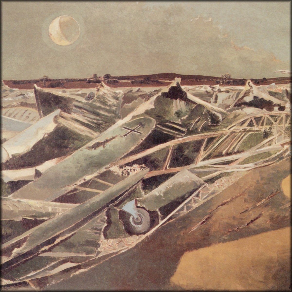 Paul Nash Paintings in the Public Domain