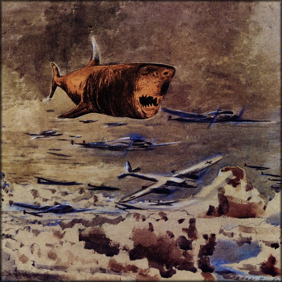 Paul Nash (1899-1946) - Follow the Fuhrer 1939