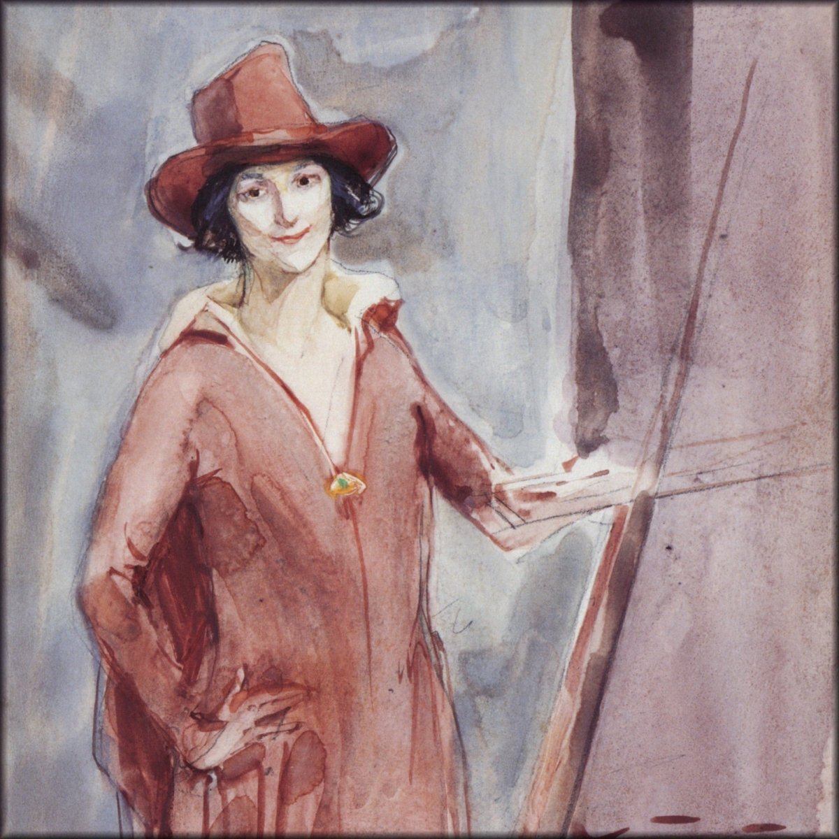 Bess Norriss (1878-1939) - Self-portrait c.1900-10