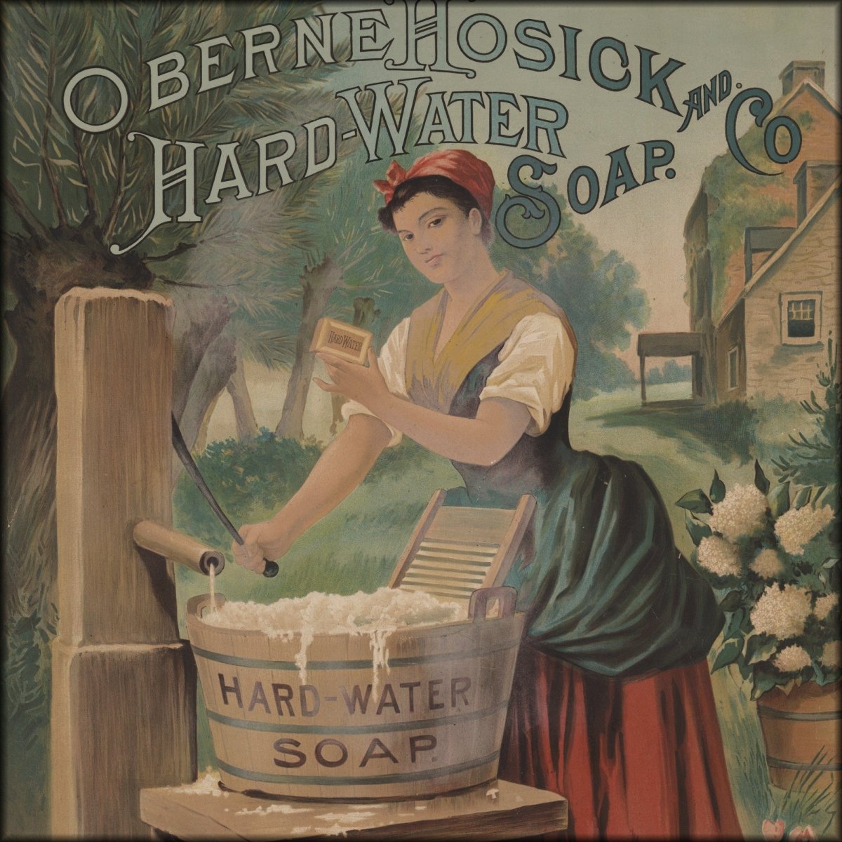 Oberne Hosick and Co. hard-water soap 1886