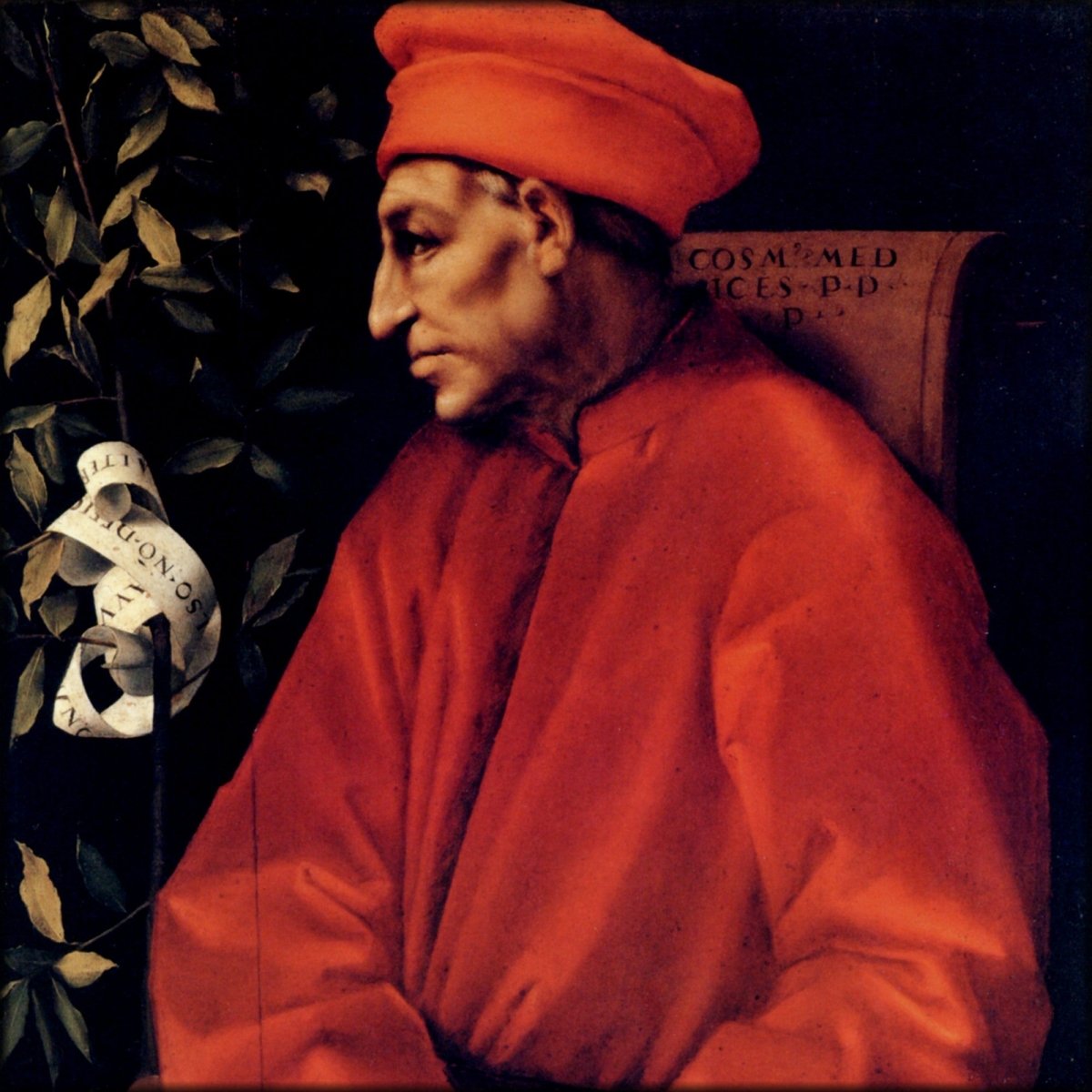 Jacopo Pontormo (1494-1556) - Portrait of Cosimo the Elder c.1518-19