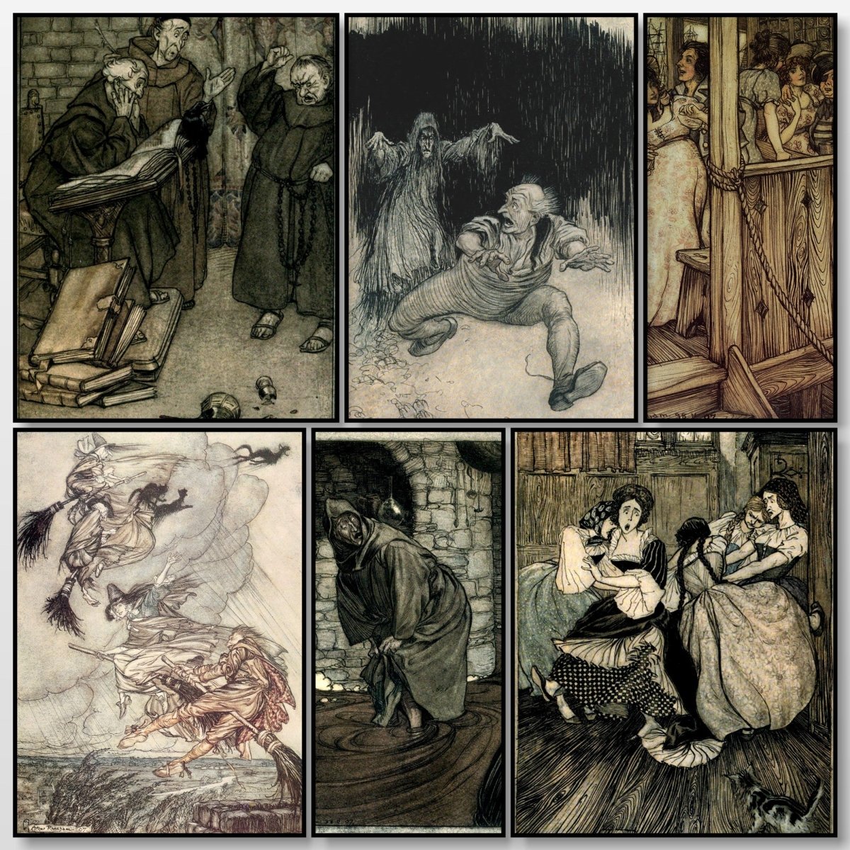 Ingoldsby Legends, The 1907 - Arthur Rackham - 23 images