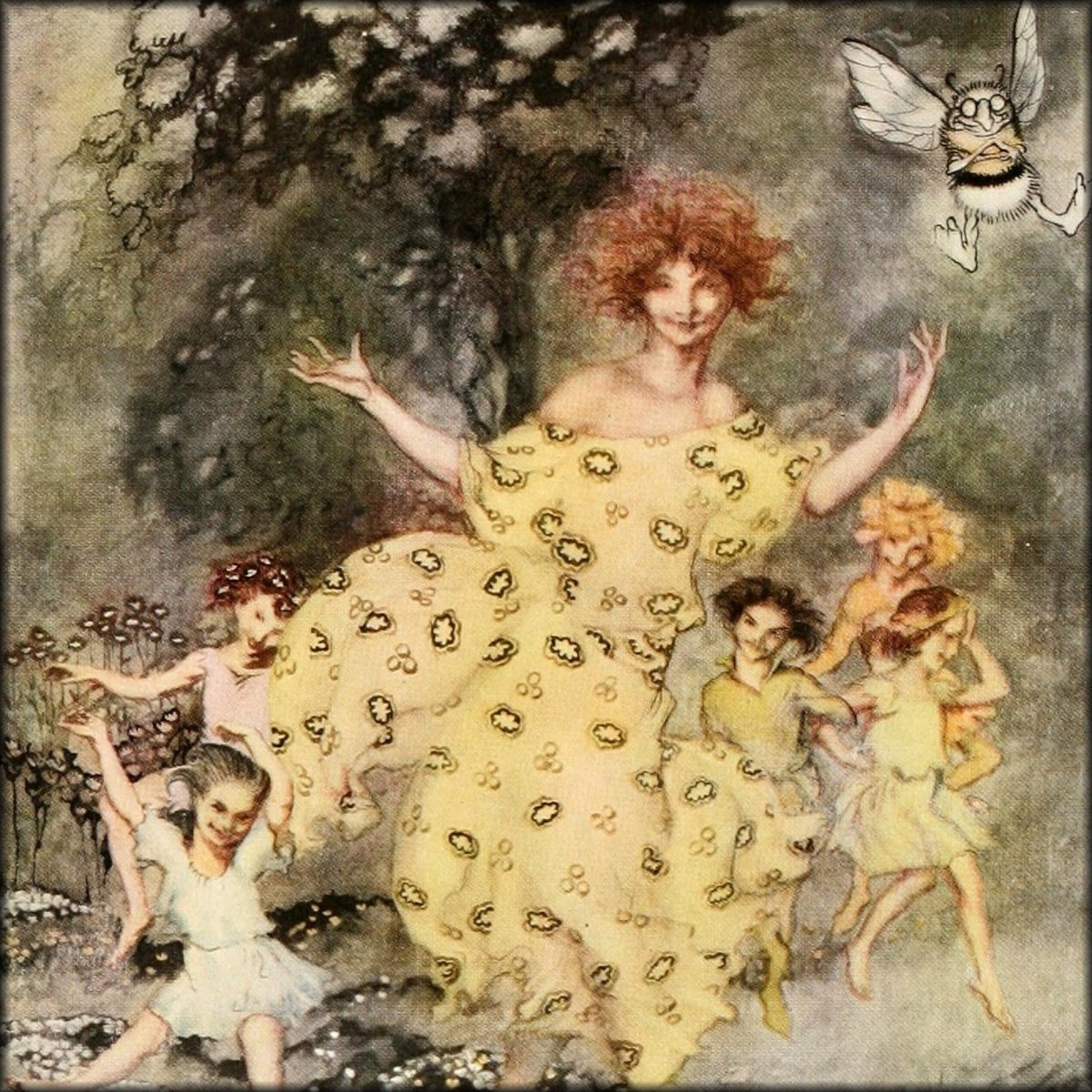 Snickerty Nick 1919 - Arthur Rackham (1867-1939) - 3 images – Public ...