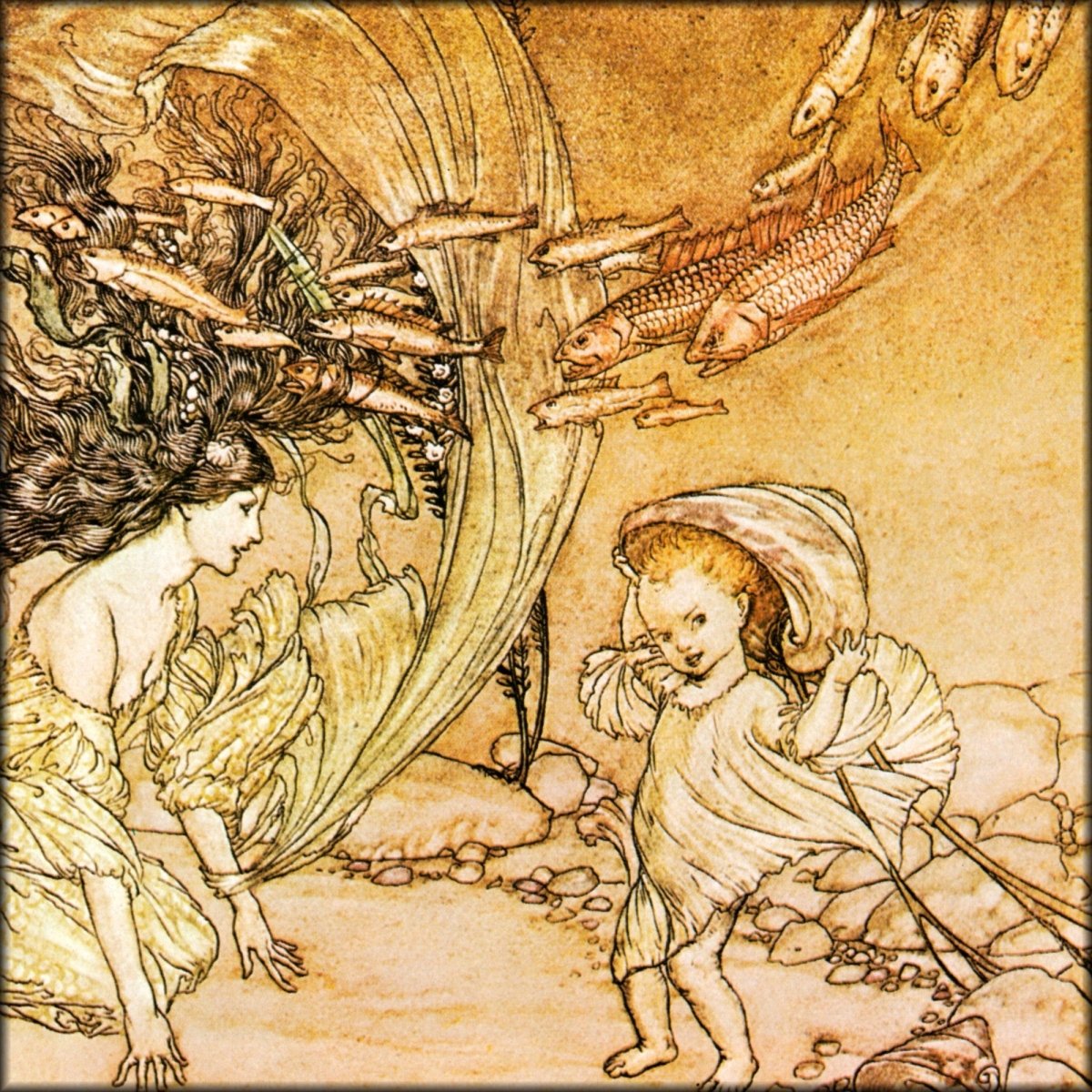 Undine 1909 - Arthur Rackham - 15 images