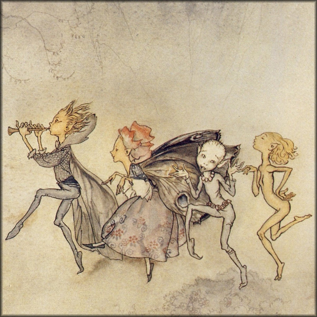 Arthur Rackham Illustrations in the Public Domain