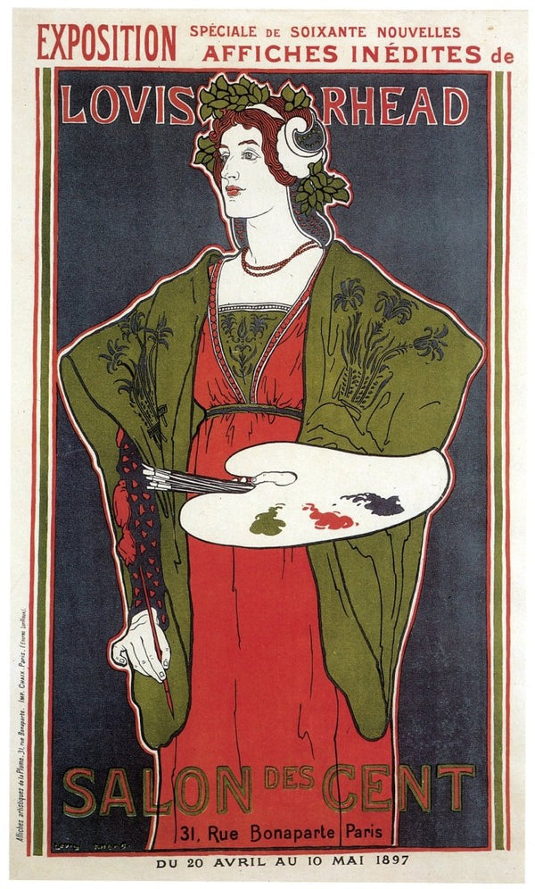 Louis Rhead (1858-1926) - Salon des Cent 1897