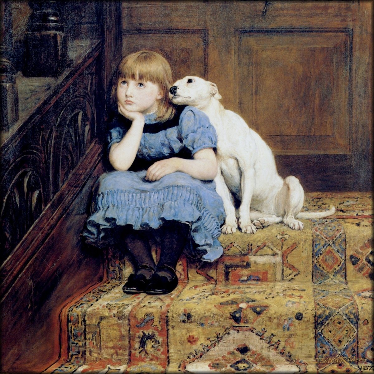 Briton Rivière Artwork in the Public Domain