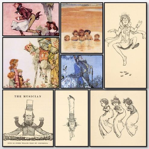 Bill the Minder 1912 - W. Heath Robinson - 77 images