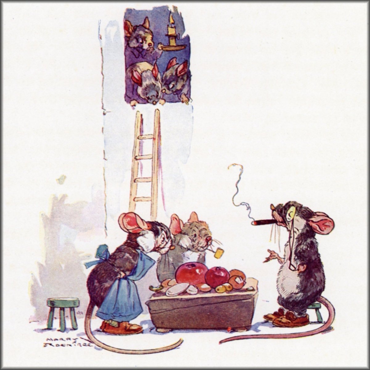 Aesop's Fables 1920s - Harry Rountree - 24 images