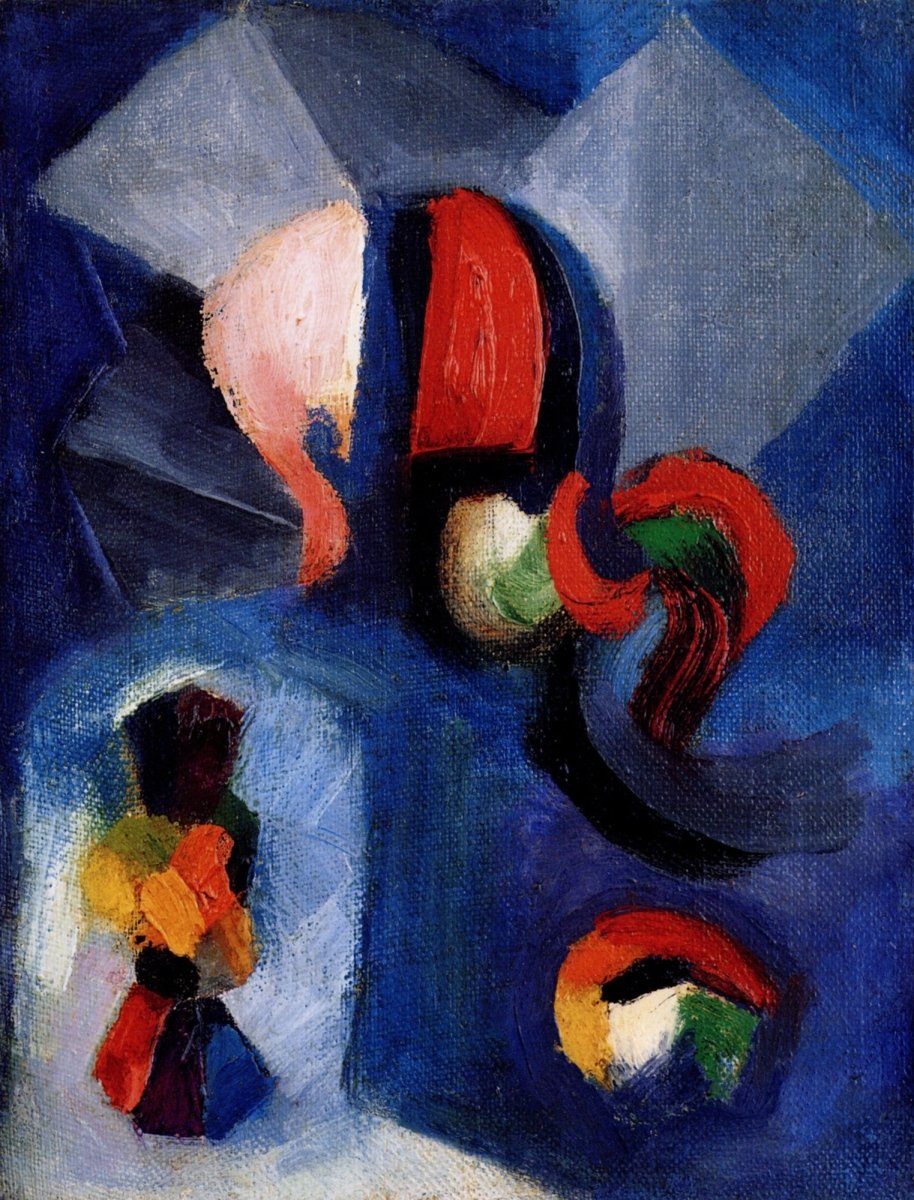 Morgan Russell Paintings in the Public Domain