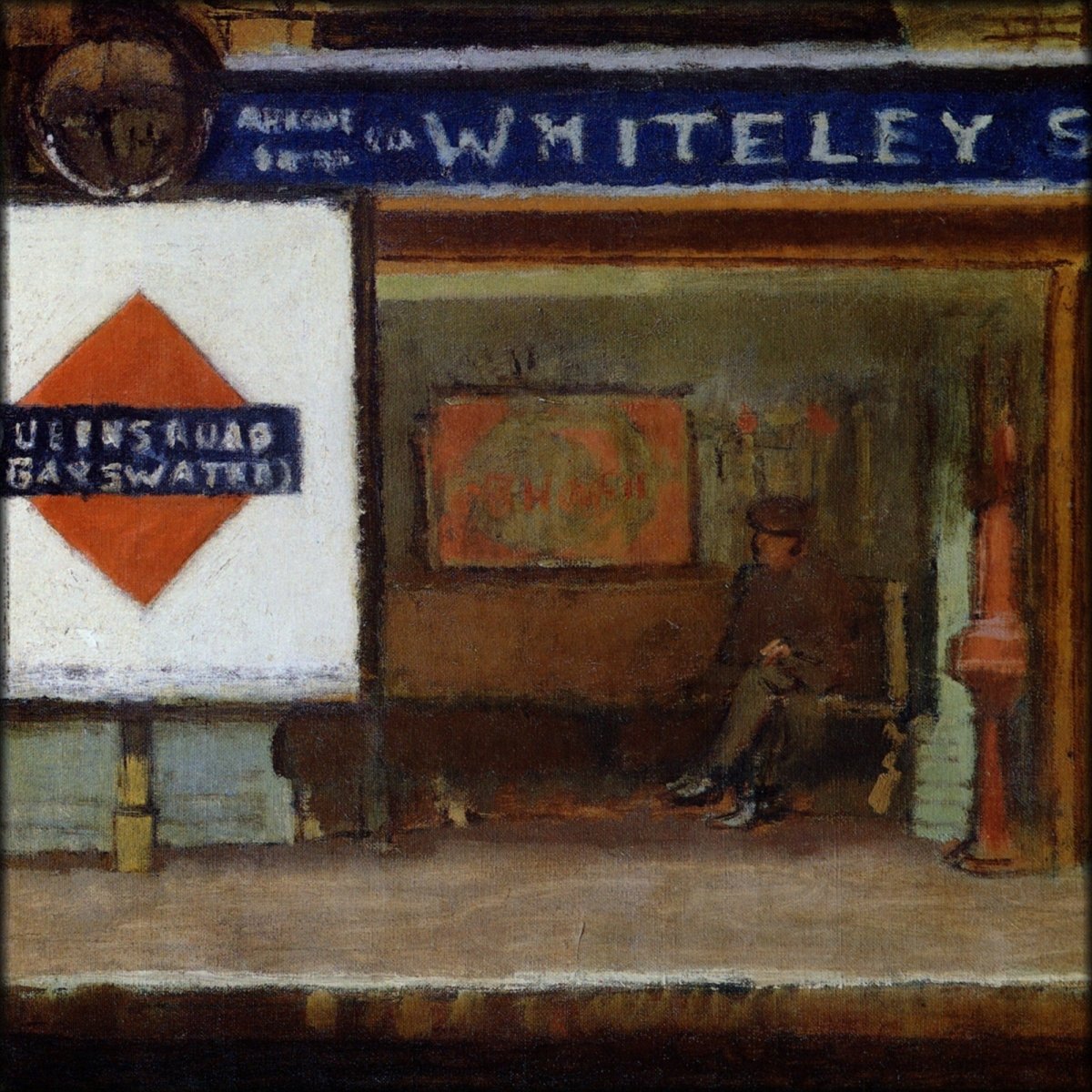 Walter Sickert (1860-1942) - Queen's Road Station, Bayswater