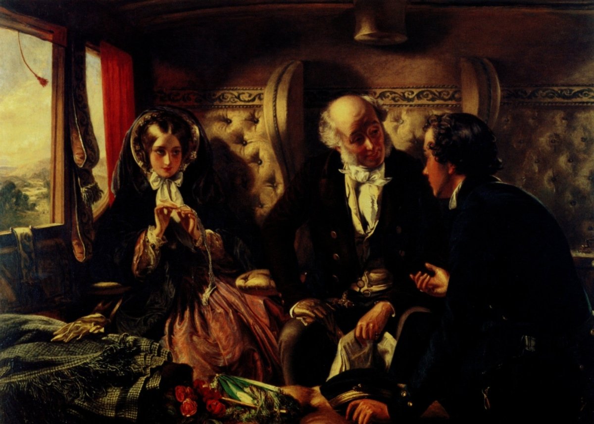 Abraham Solomon Artwork in the Public Domain
