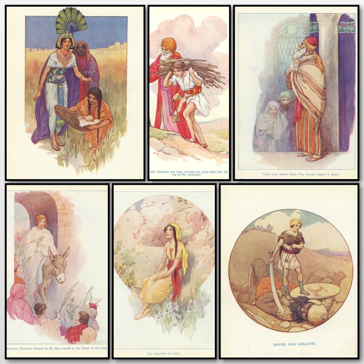 Harry Theaker Illustrations in the Public Domain