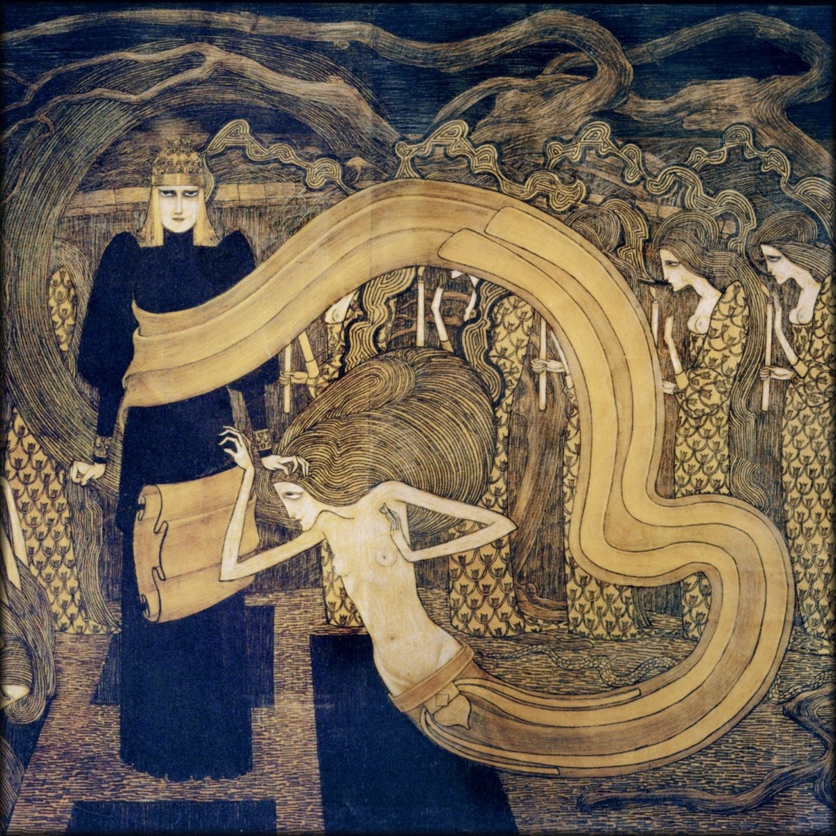 Jan Toorop Paintings in the Public Domain