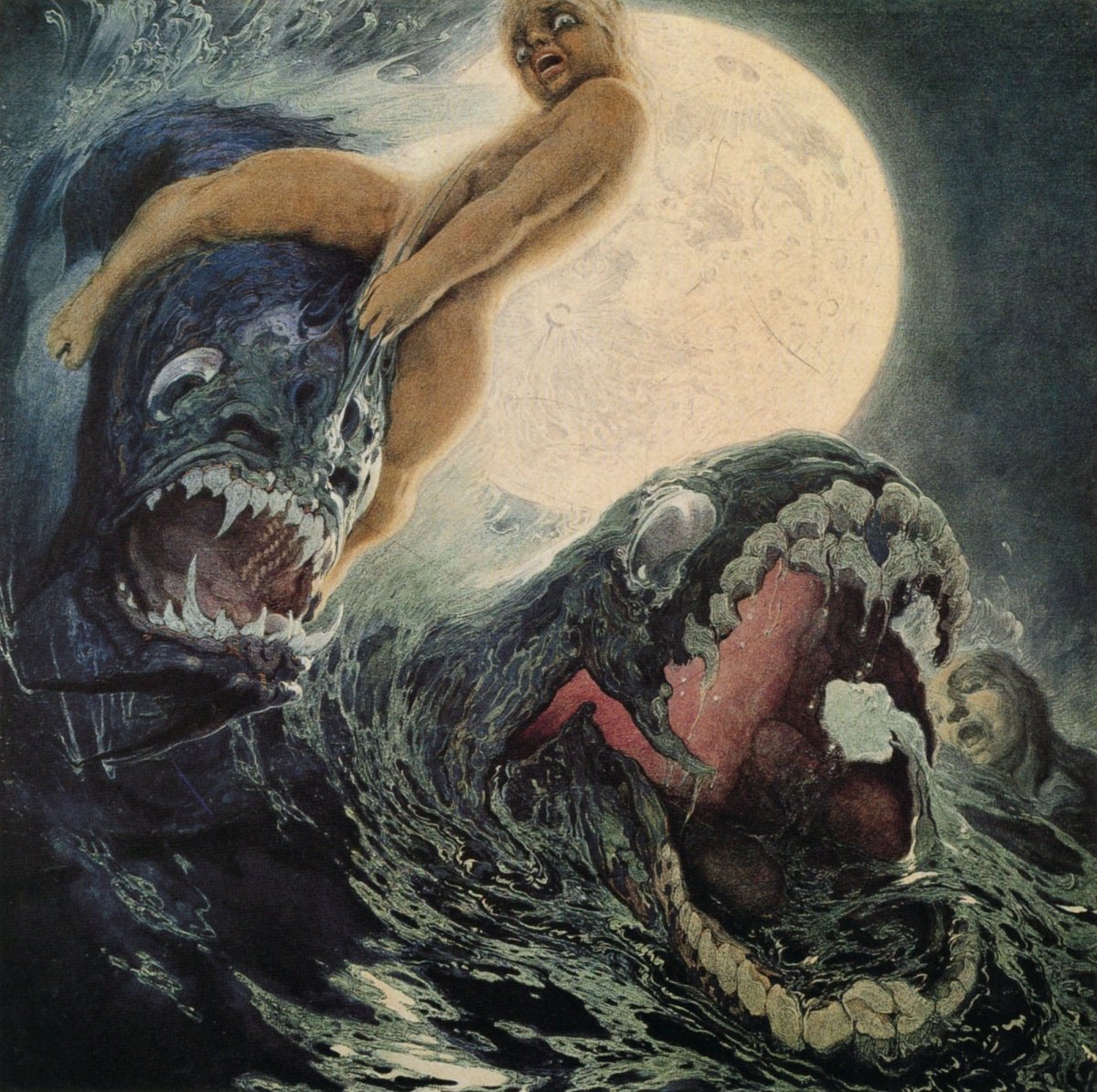 Nestor de la Torre (1887-1938) - Night, Poem of the Atlantic 1921-22