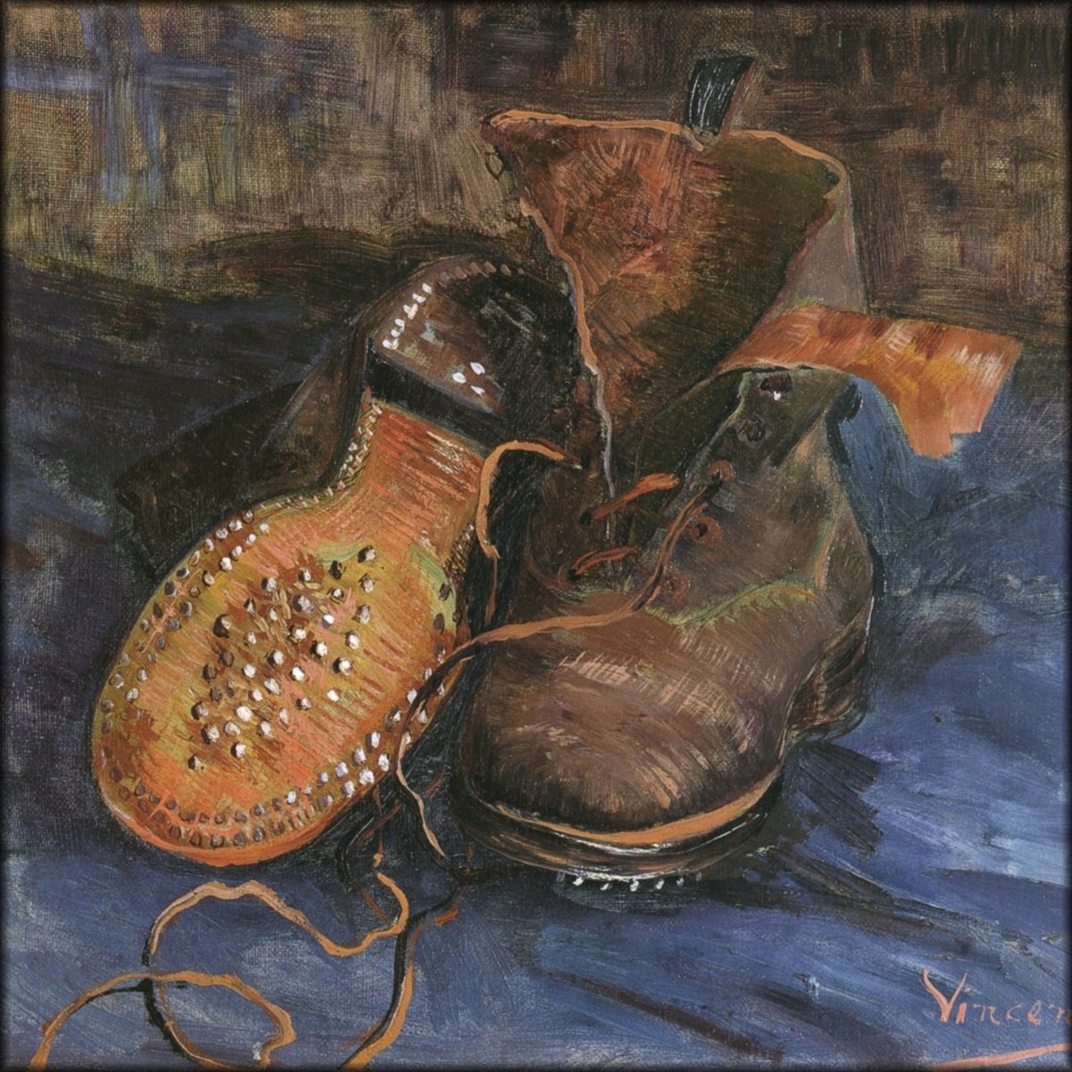 Vincent van Gogh (1853-1890) - A Pair of Boots 1887