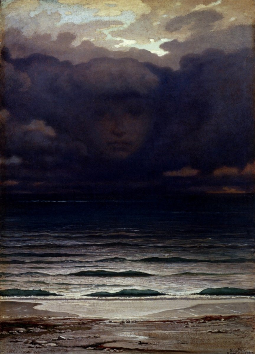Elihu Vedder (1836-1923) - Memory 1870
