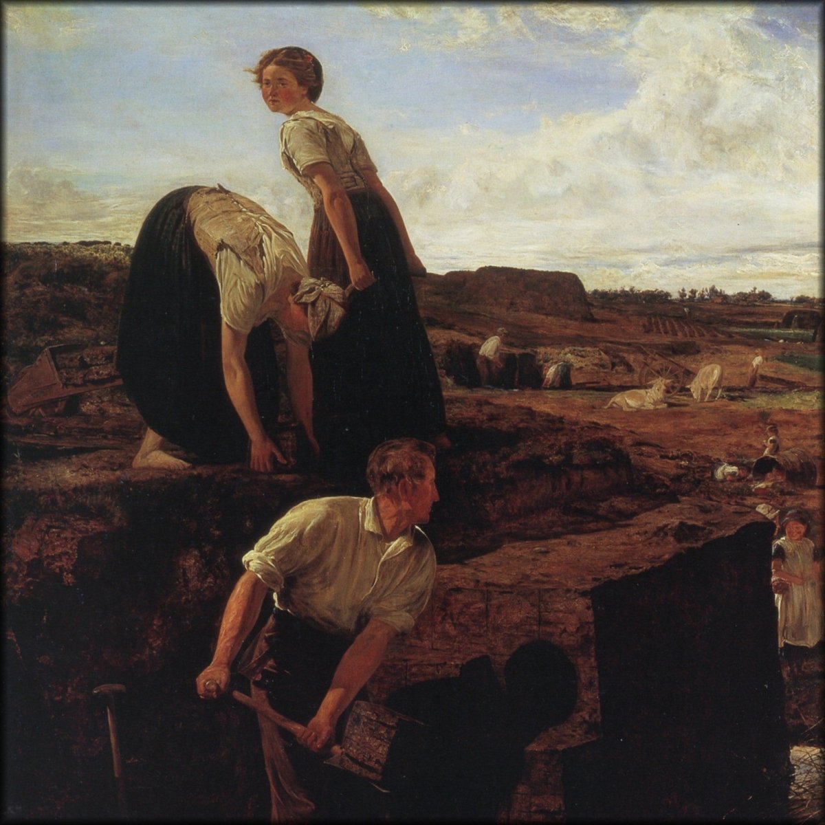 Thomas Wade (1828-1891) - The Turf Cutters 1869