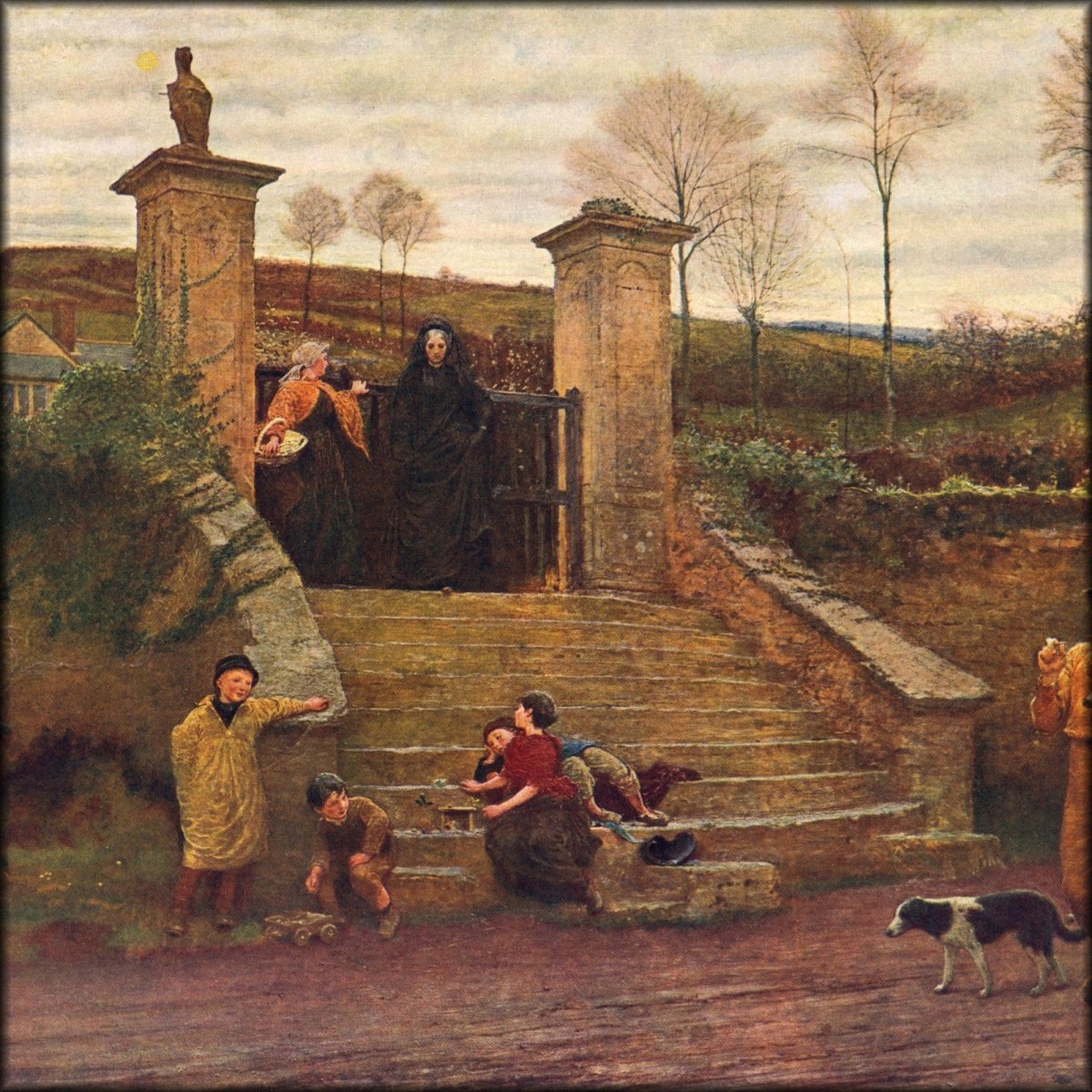 Frederick Walker (1840-1875) - The Old Gate