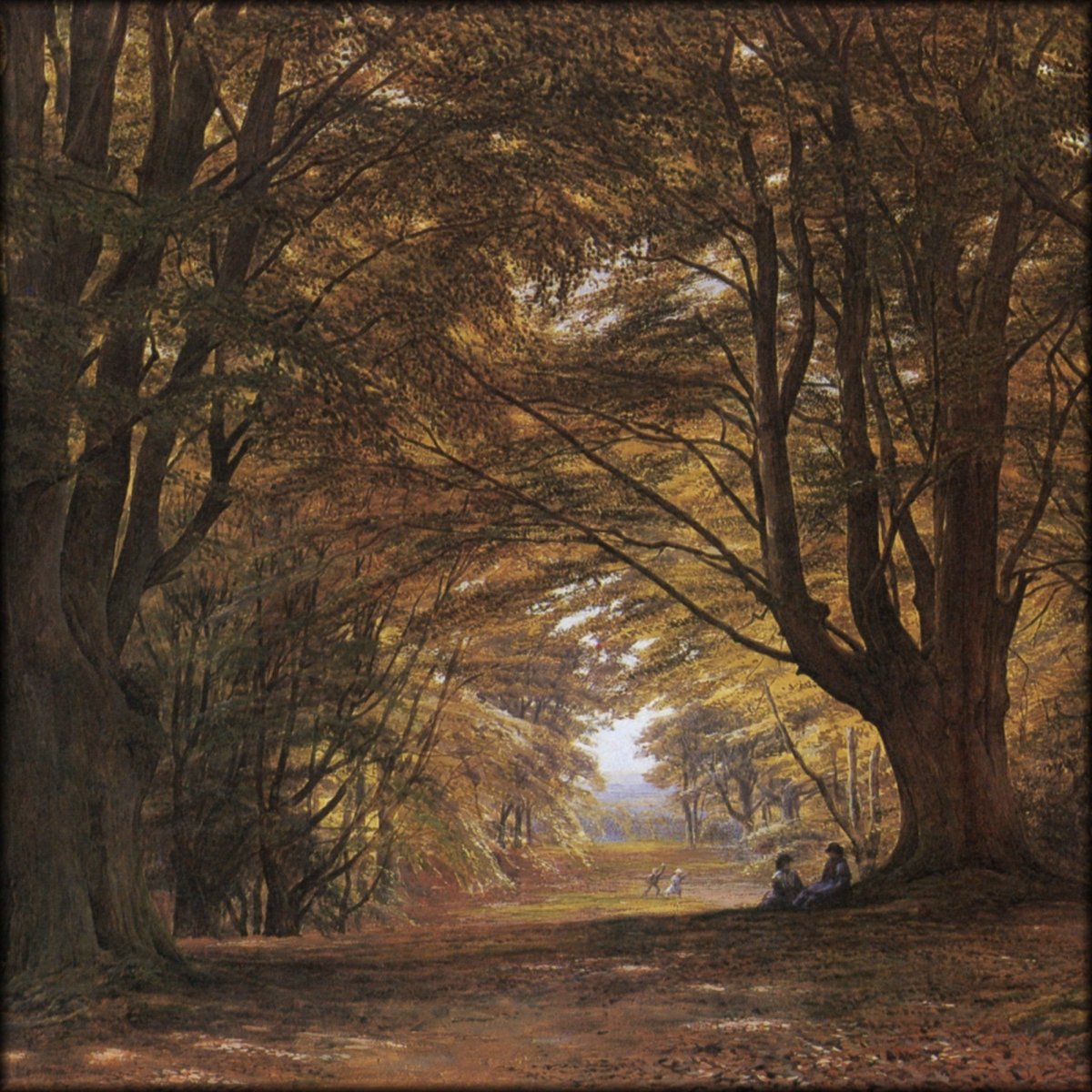 Edmund G. Warren (1834-1909) - The Beech Wood