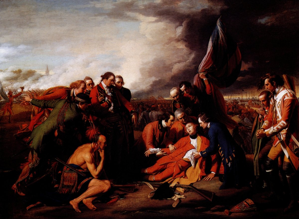 Benjamin West (1738-1820) - The Death of General Wolfe 1770