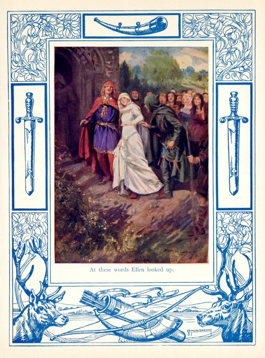 Rowland Wheelwright Illustrations in the Public Domain