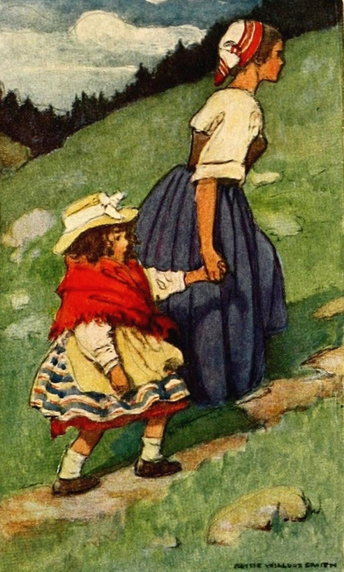 Heidi 1922 - Jessie Willcox Smith - 11 images